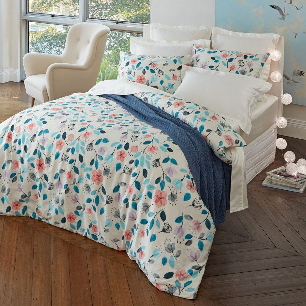 Wild flower Duvet Cover Set Baksana Homewares